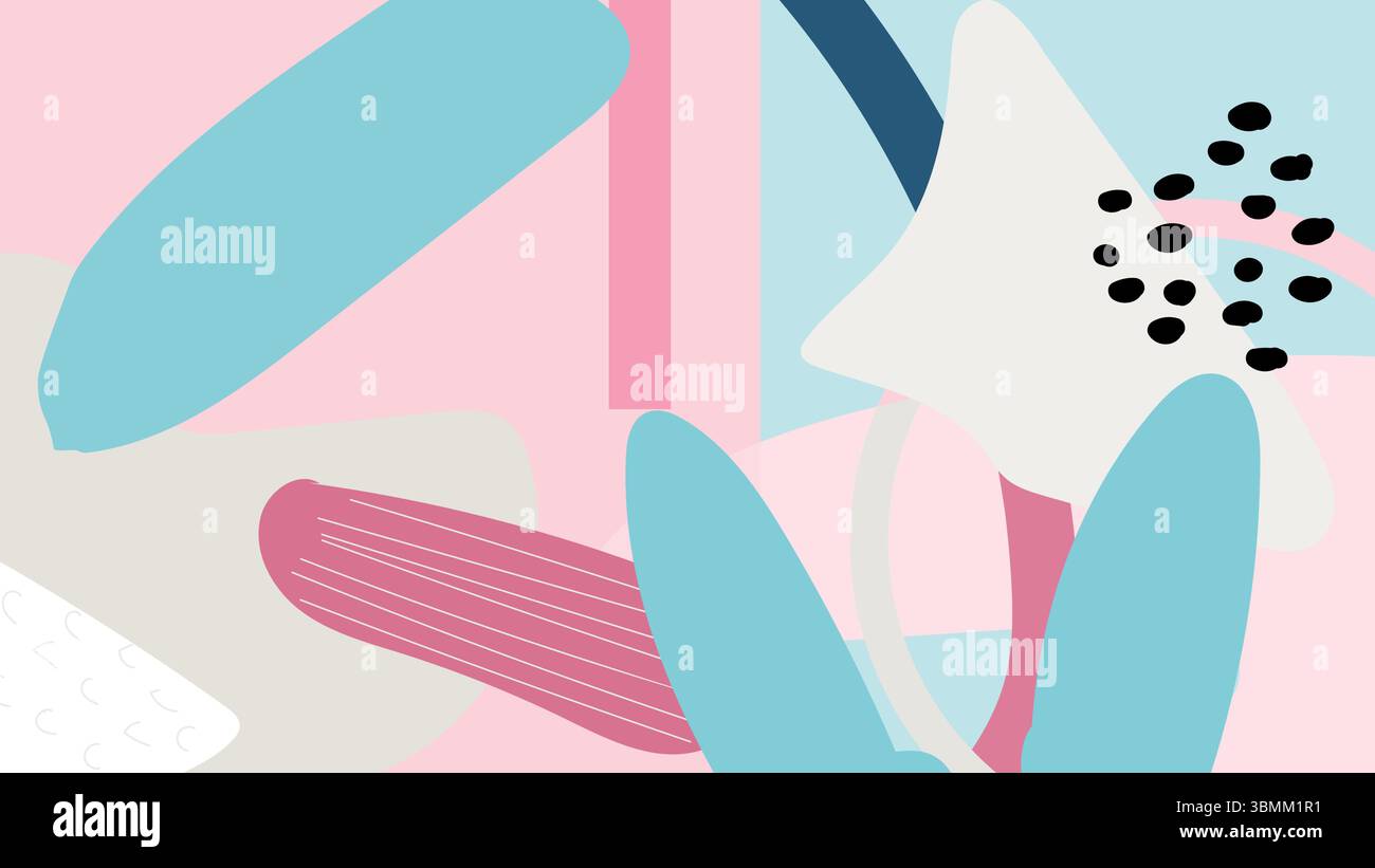 Pink white theme Stock Vector Images - Alamy