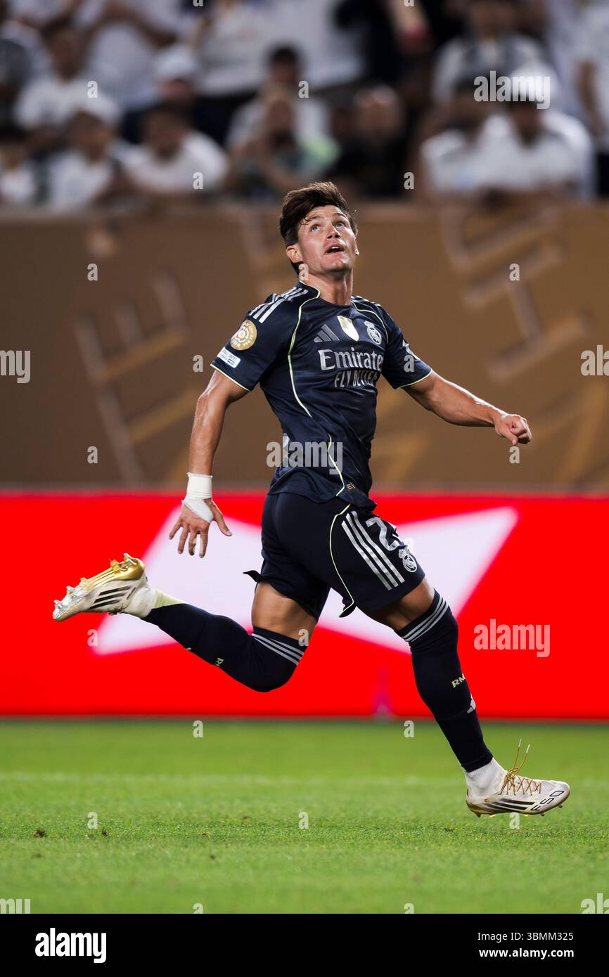 Fran Garcia of Real Madrid CF runs during the FIFA Club World Cup ...