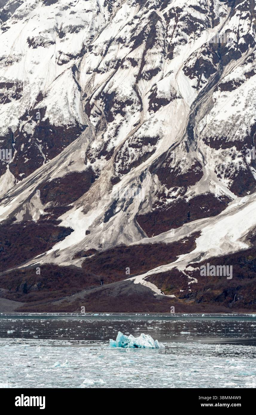 Hubbard Glacier, Wrangell St. Elias National Park,Eastern Alaska,USA ...