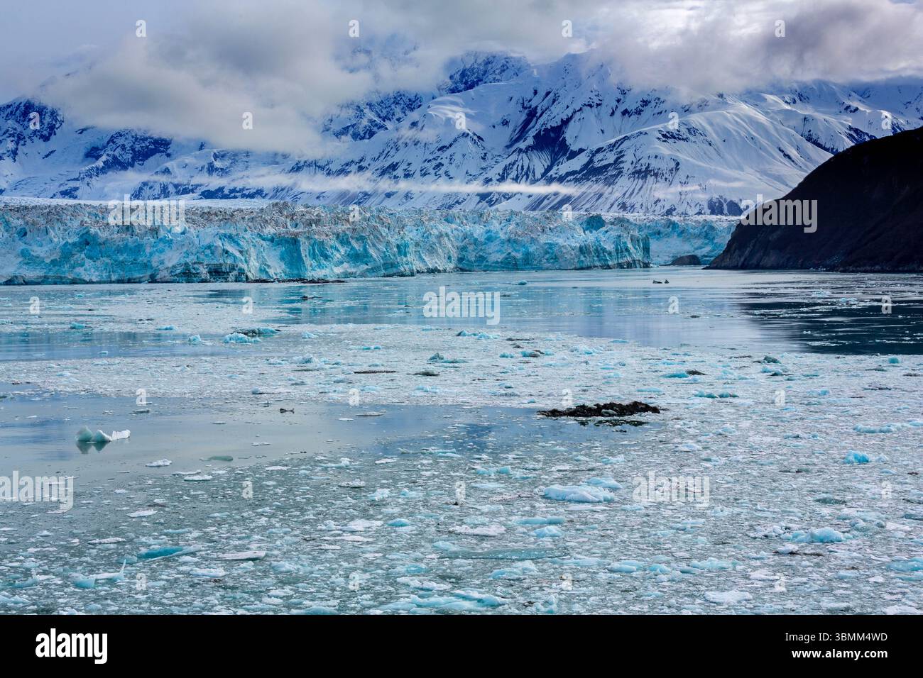 Hubbard Glacier, Wrangell St. Elias National Park,Eastern Alaska,USA ...