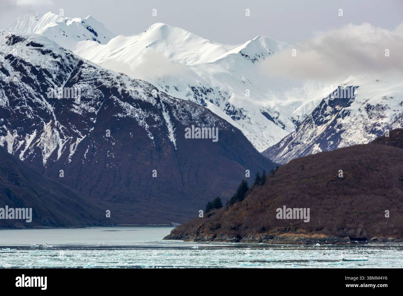 Disenchantment Bay, Hubbard Glacier, Wrangell St. Elias National Park ...