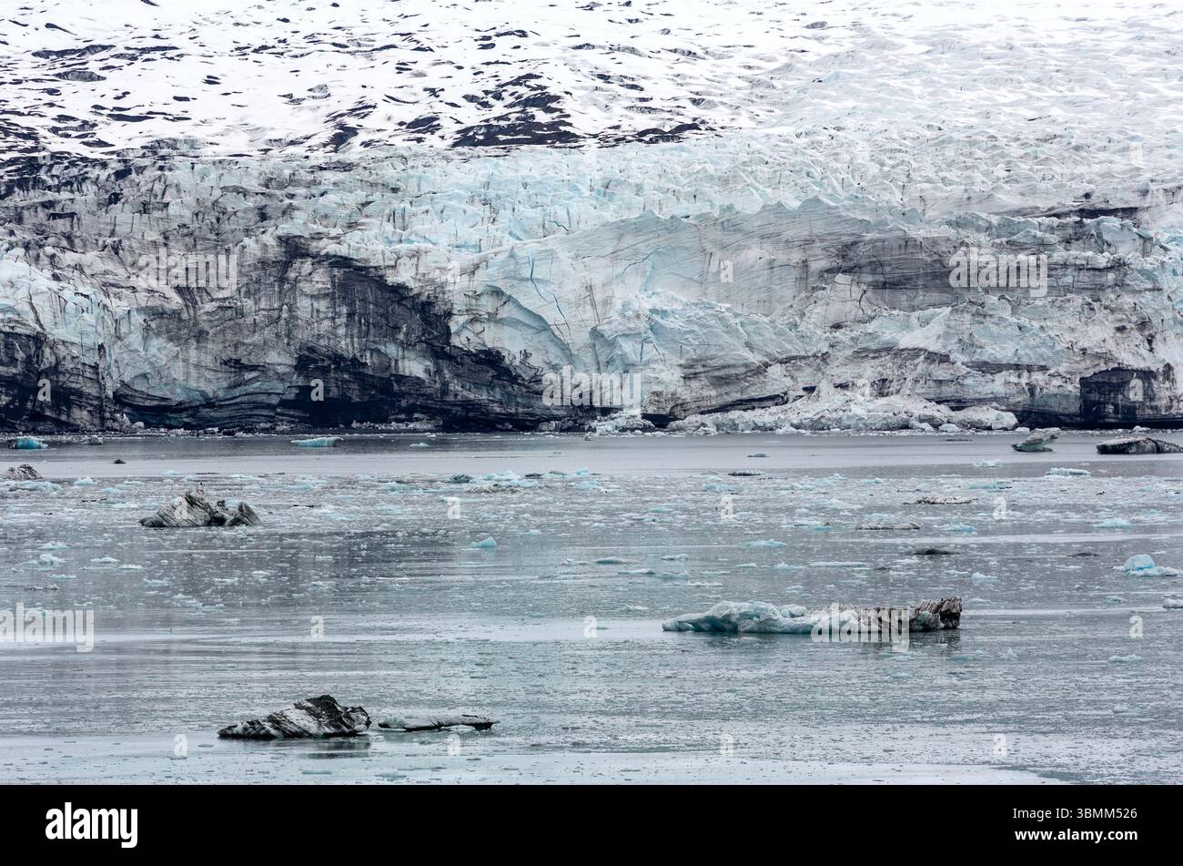 Hubbard Glacier, Wrangell St. Elias National Park,Eastern Alaska,USA ...