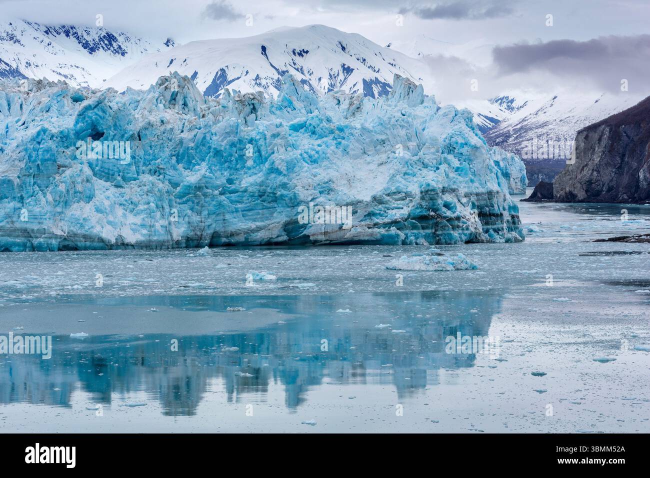 Hubbard Glacier, Wrangell St. Elias National Park,Eastern Alaska,USA ...