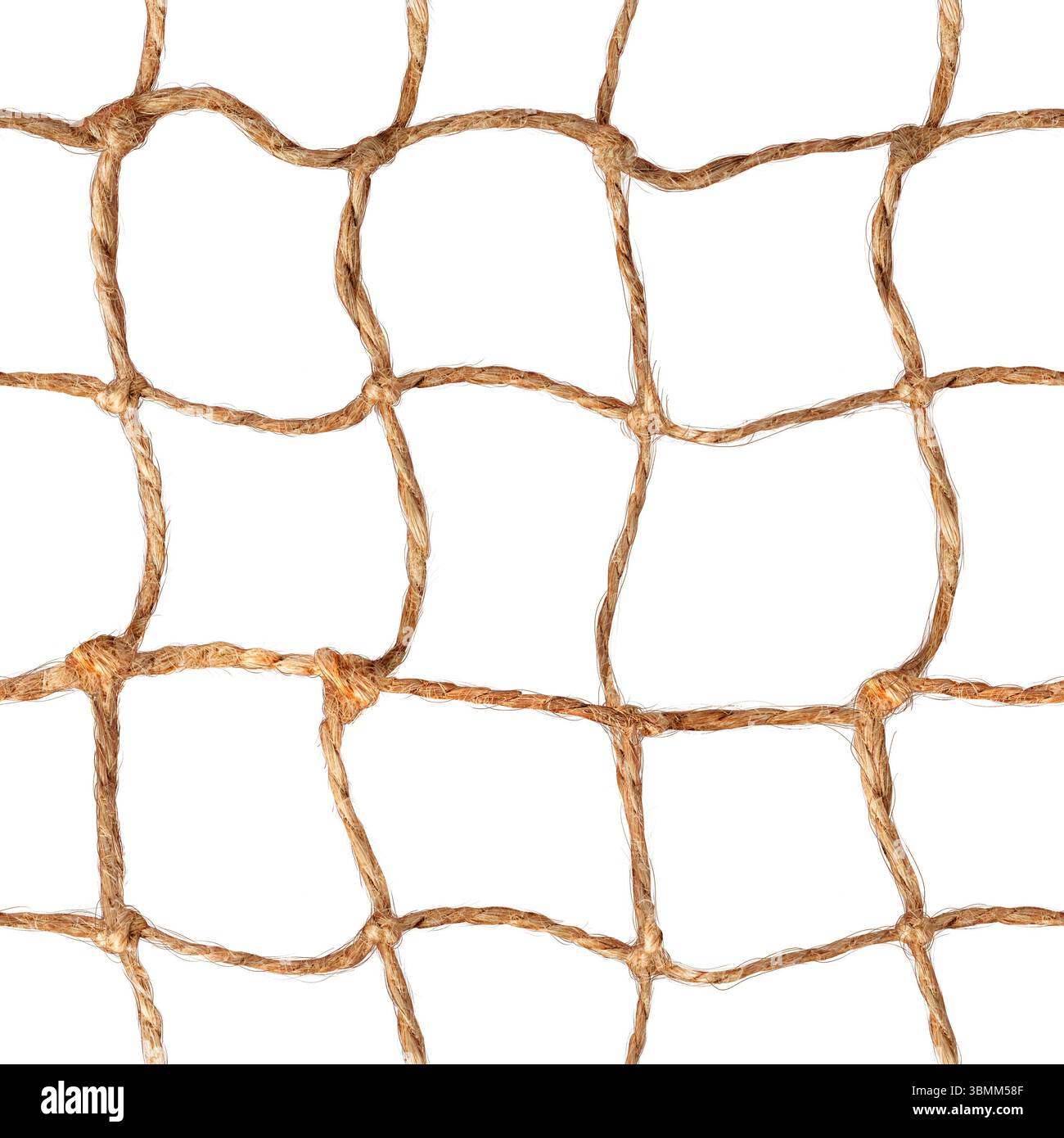 Isolated seamless 4k texture of brown linen rope weave braided mesh on ...