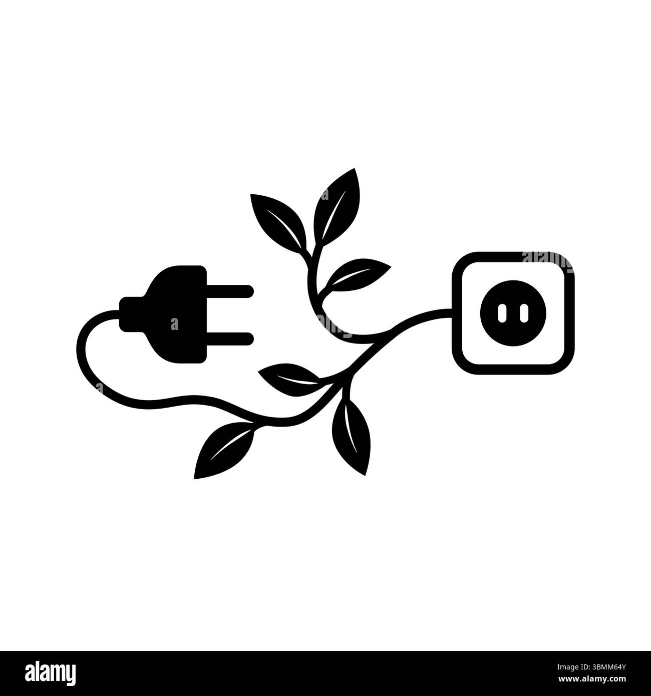Save bulb power cable Stock Vector Images - Alamy