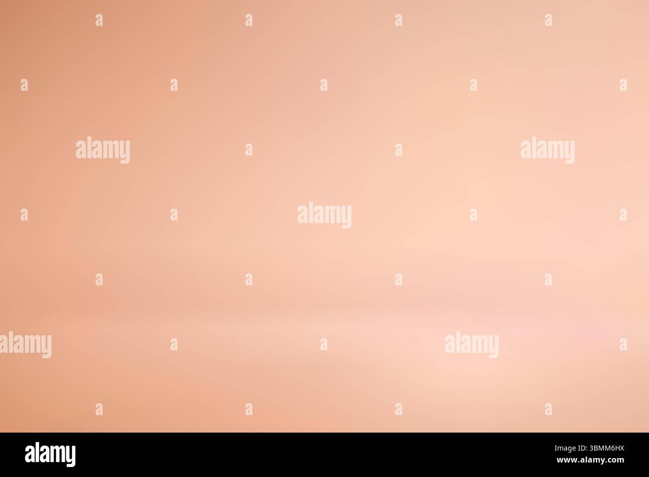 Minimal peach colored background with subtle lighting and smooth ...