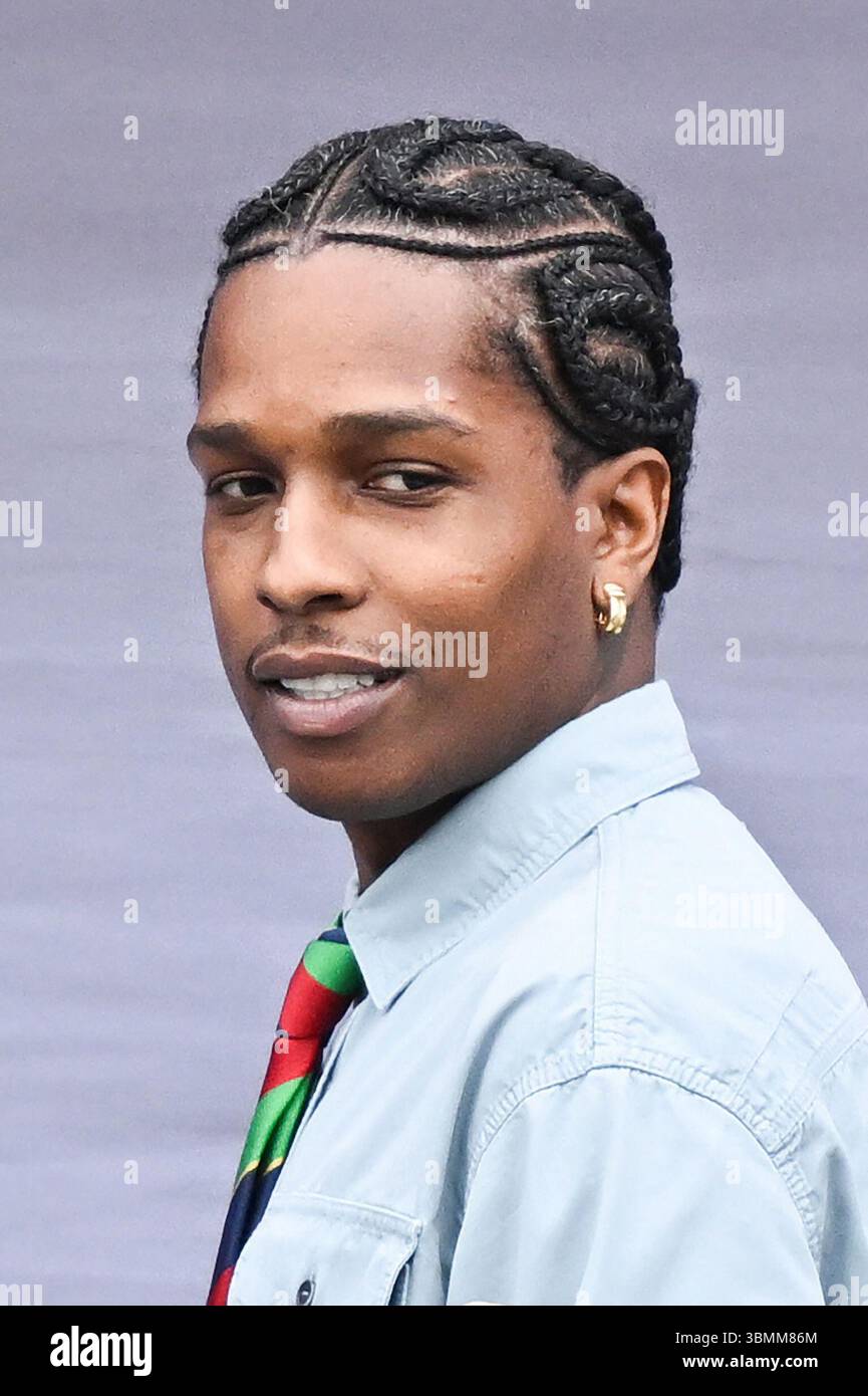 Paris, France. 27th June, 2025. ASAP Rocky attending the Dior Homme ...