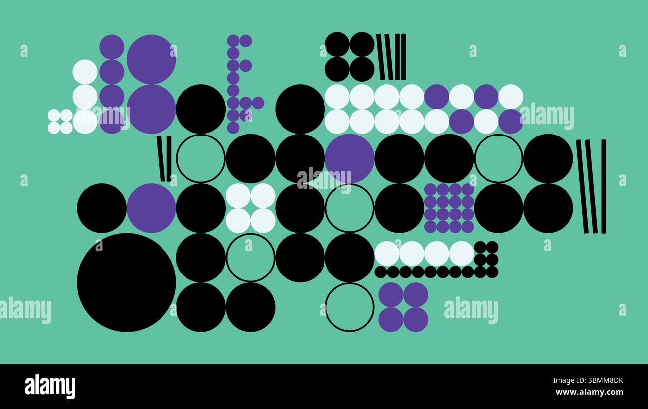 White and turquoise tiles Stock Vector Images - Alamy