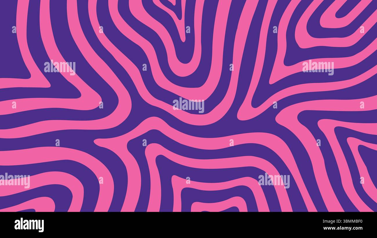 Abstract psychedelic retro background Stock Vector Images - Alamy