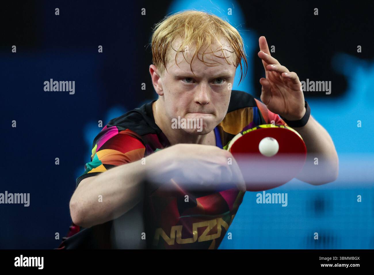 Andre Bertelsmeier of Germany in action against Cho Dae-Seong of South ...