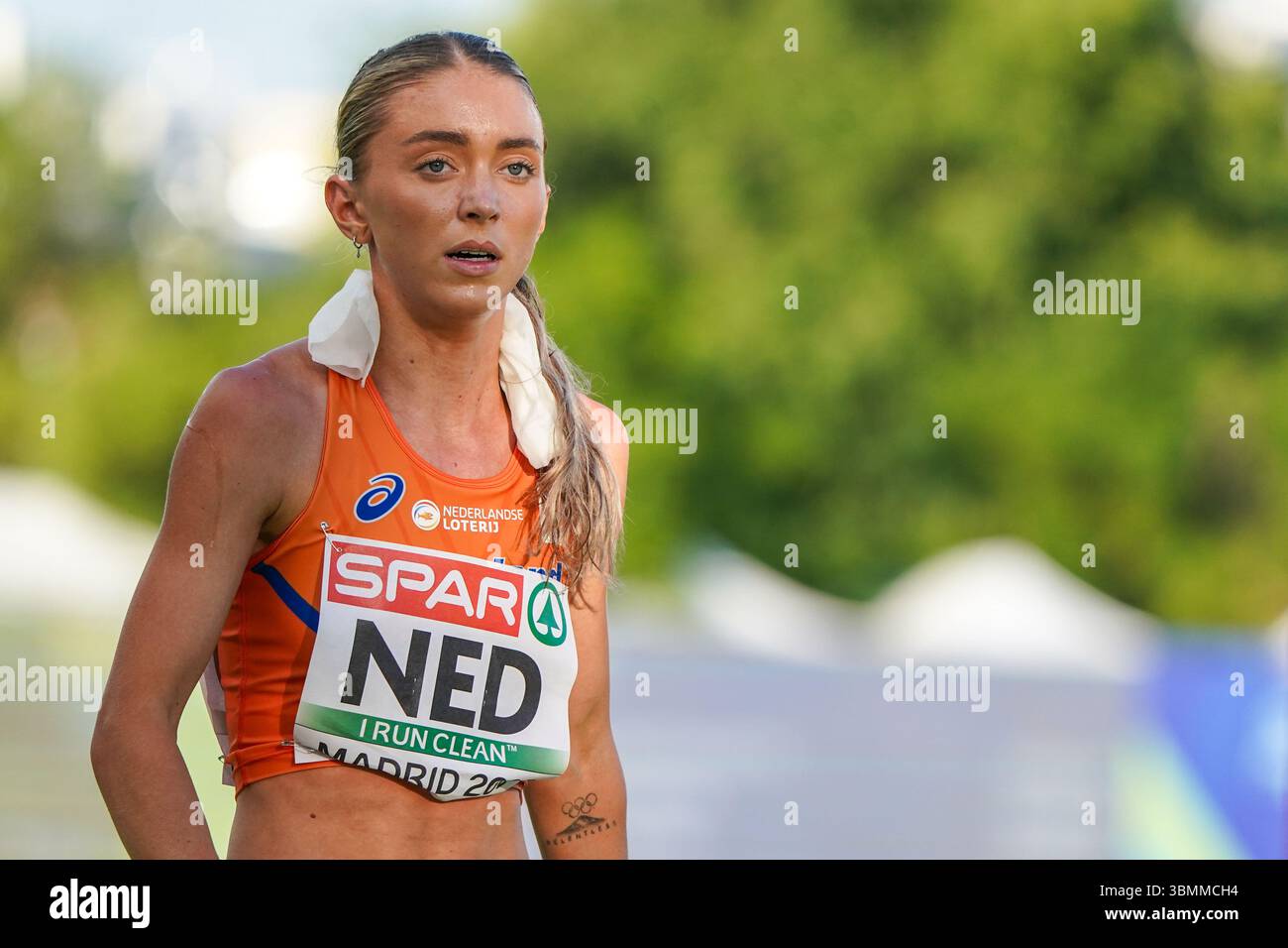 MADRID, SPAIN - JUNE 27: Diane van Es of the Netherlands competing in ...