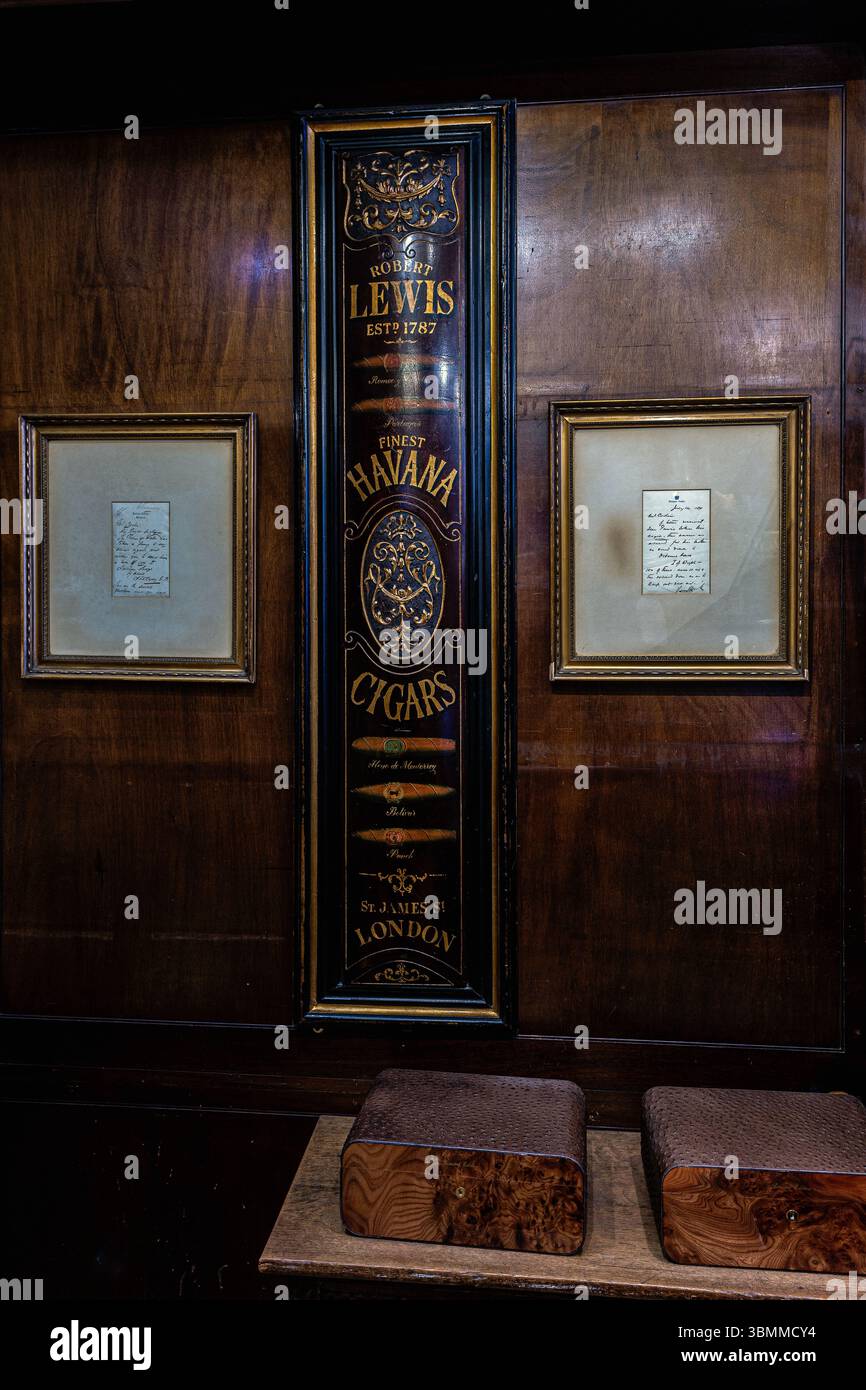 James J Fox, oldest cigar shop in London established by Robert Lewis in ...