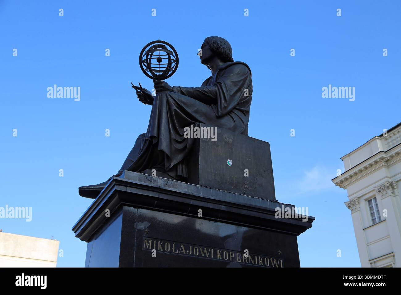 Nicolaus Copernicus monument - Warsaw, Poland Stock Photo - Alamy