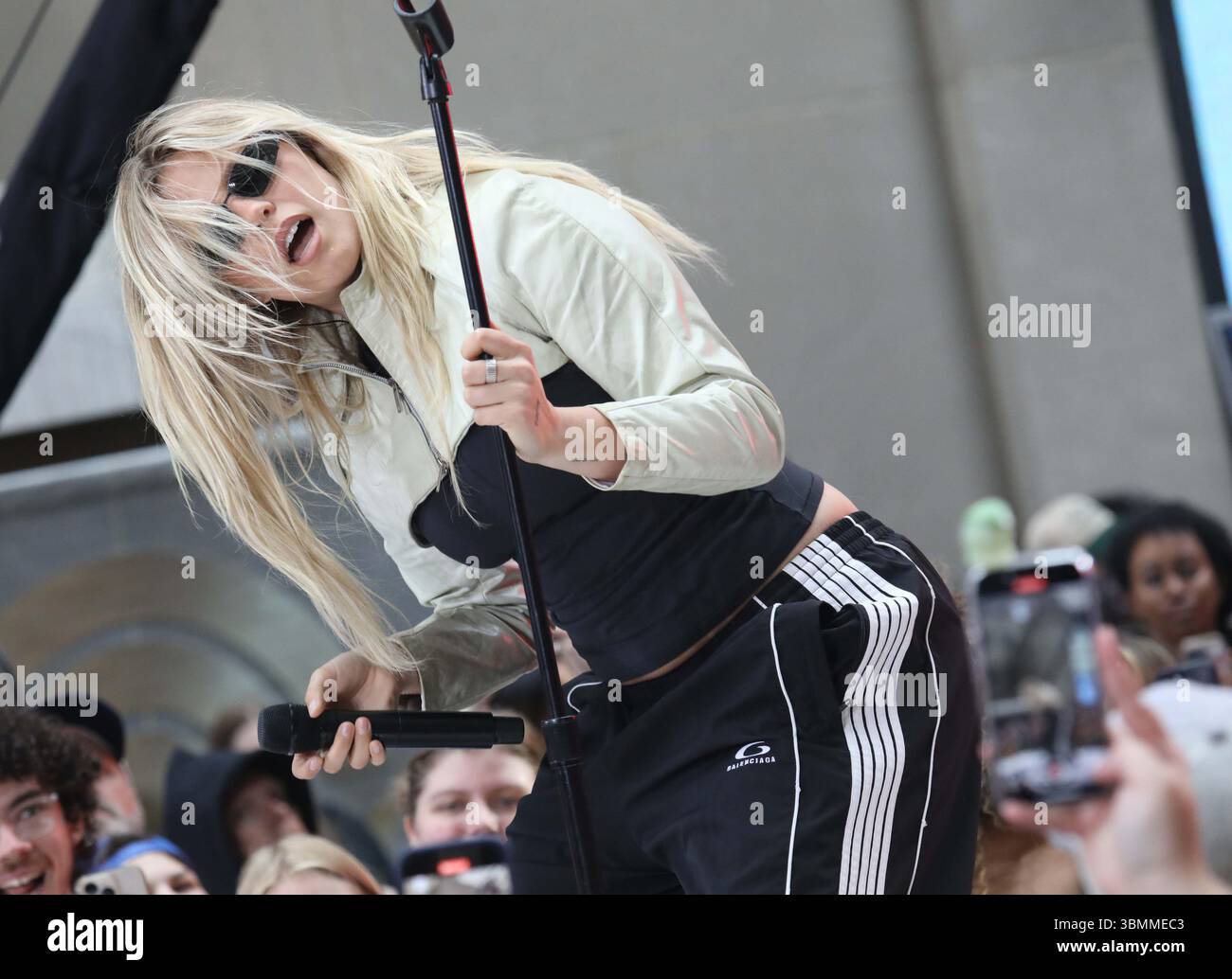 June 27, 2025, New York, New York, USA: Singer/actress RENEE RAPP seen ...