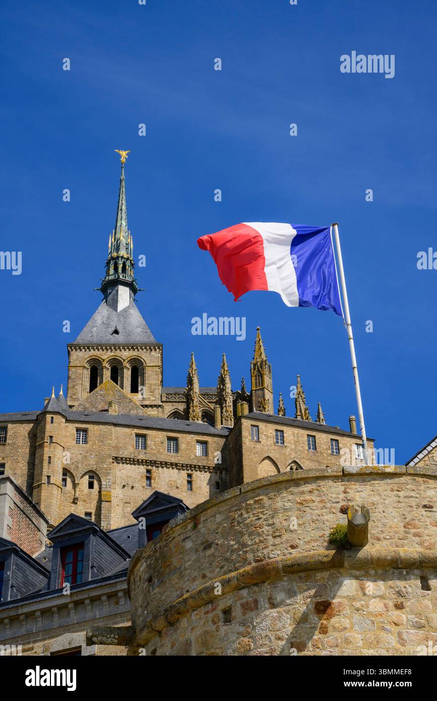 Mont saint michel mont saint michel normandy france tidal island hi-res ...