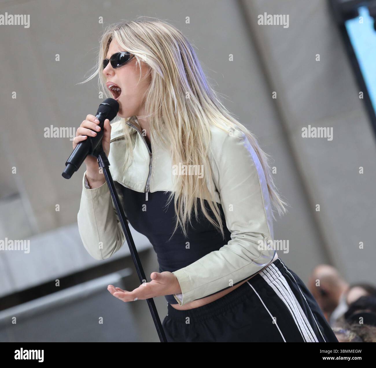 June 27, 2025, New York, New York, USA: Singer/actress RENEE RAPP seen ...