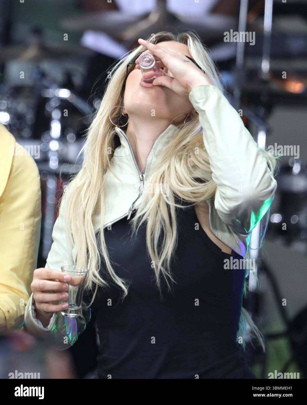 June 27, 2025, New York, New York, USA: Singer/actress RENEE RAPP ...