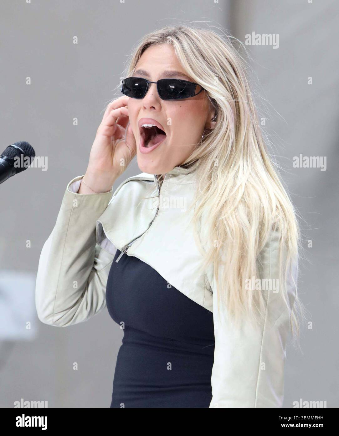 June 27, 2025, New York, New York, USA: Singer/actress RENEE RAPP seen ...