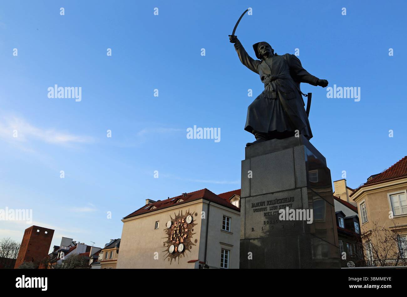 Jan Kilinski Monument - Warsaw, Poland Stock Photo - Alamy