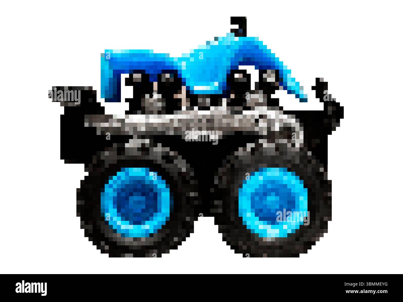 Cartoon monster truck hi-res stock photography and images - Alamy