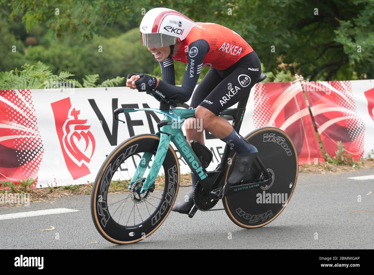 THIERRY Pierre during the French championships 2025, Cycling event, Men ...