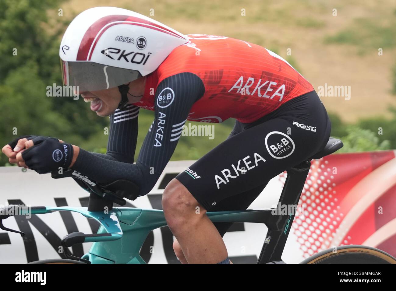 THIERRY Pierre during the French championships 2025, Cycling event, Men ...