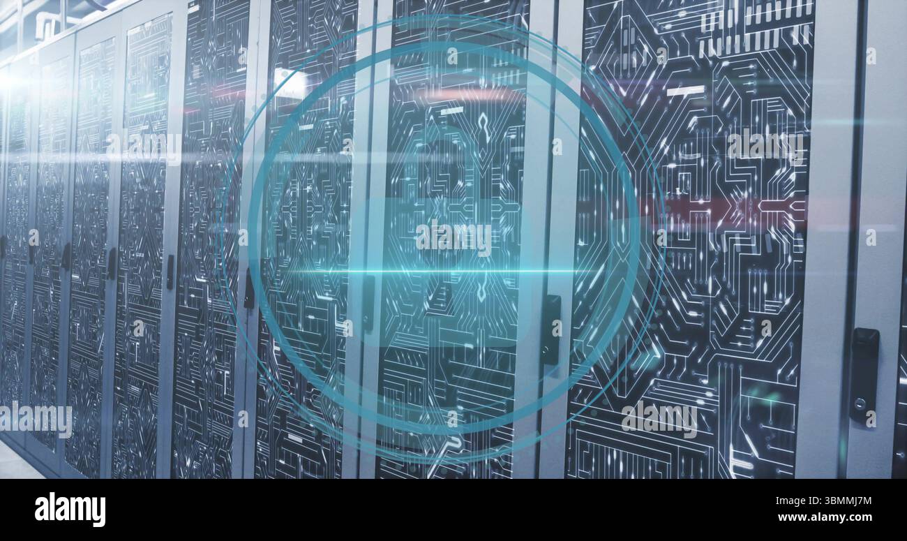 Futuristic digital lock circuit patterns hi-res stock photography and images - Alamy