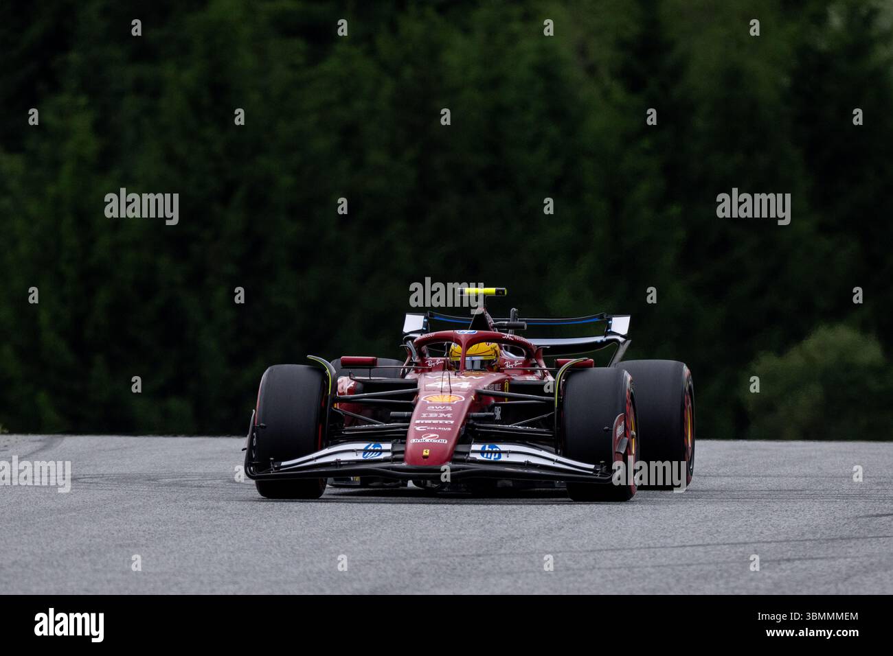 Lewis Hamilton (Scuderia Ferrari HP, Großbritannien, #44) im SF-25, AUT ...