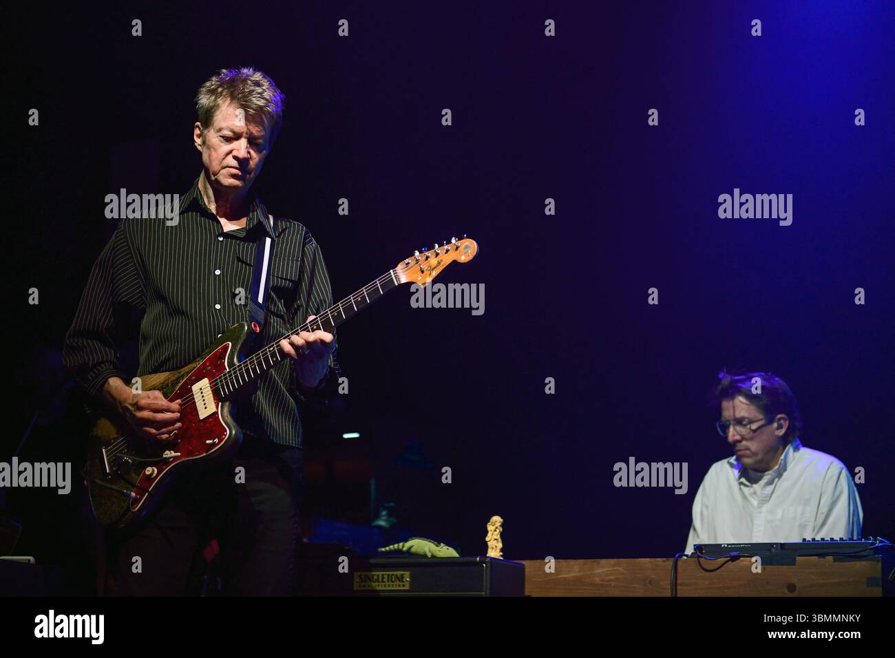 American rock band Wilco: Nels Cline (guitar), Mikael Jorgensen ...