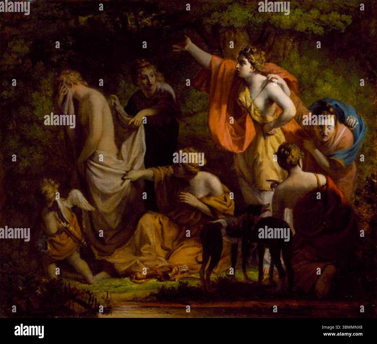 Diana and Callisto is an 1803 history painting by the Scottish artist ...