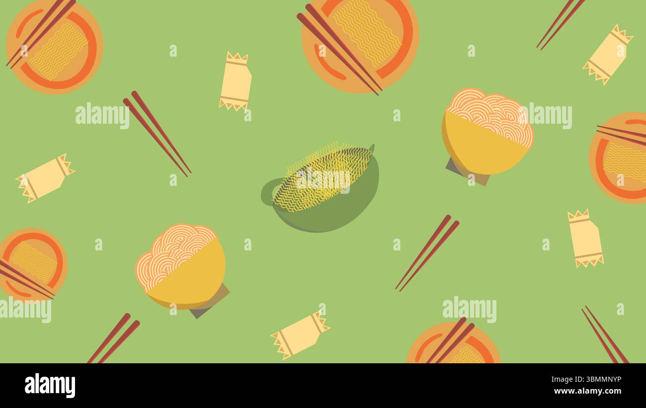 Noodle shape Stock Vector Images - Alamy