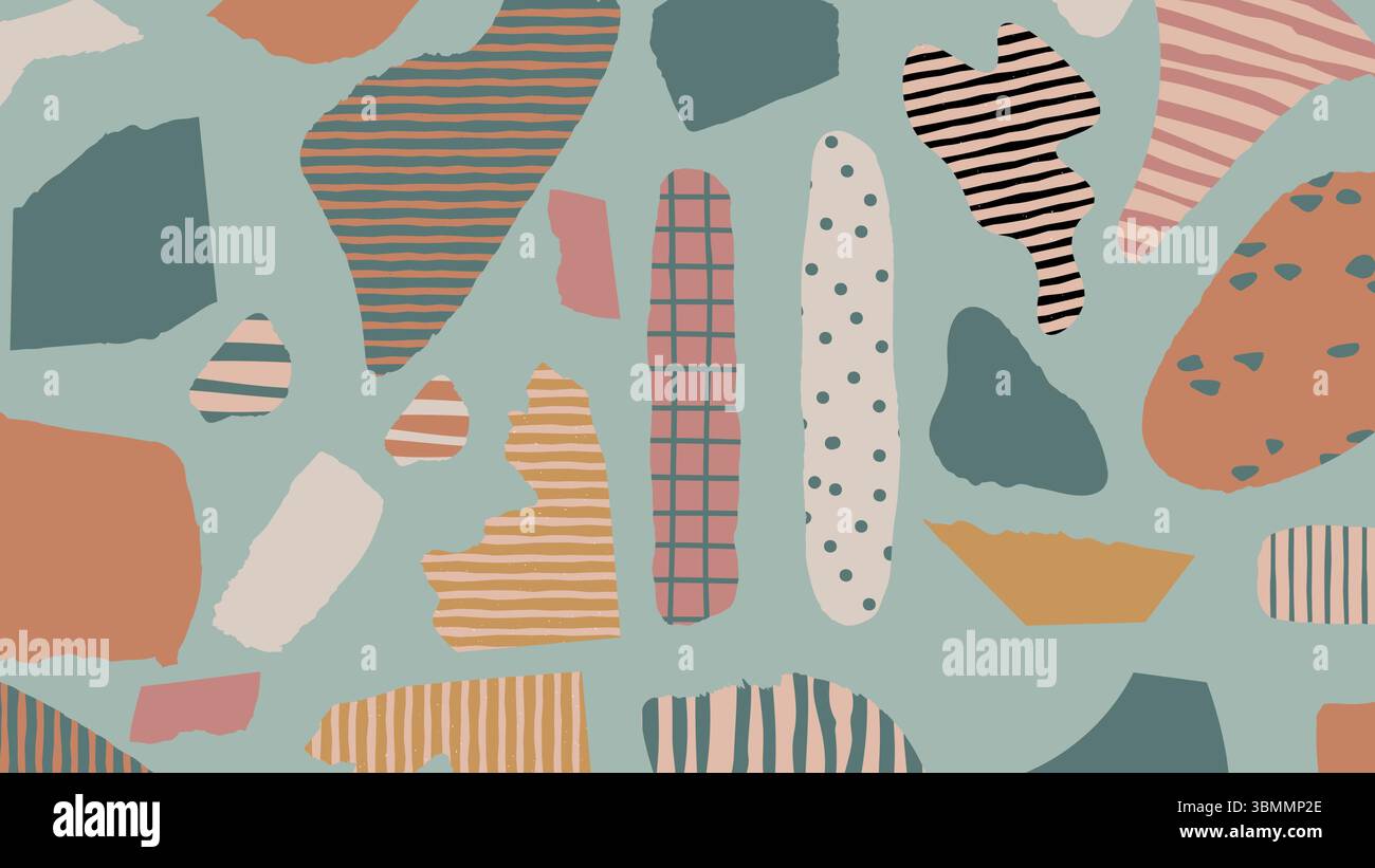 Earthy collage Stock Vector Images - Alamy