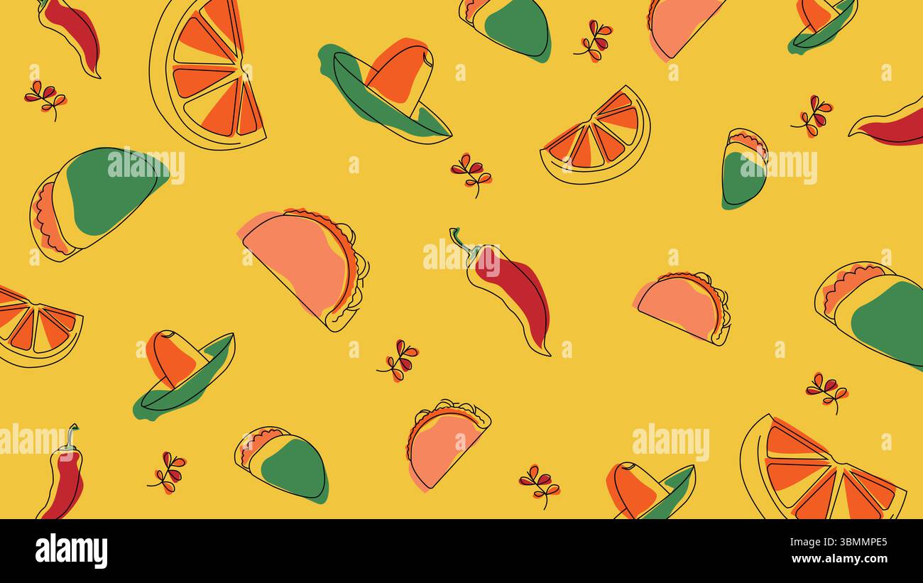 Taco fiesta hi-res stock photography and images - Alamy