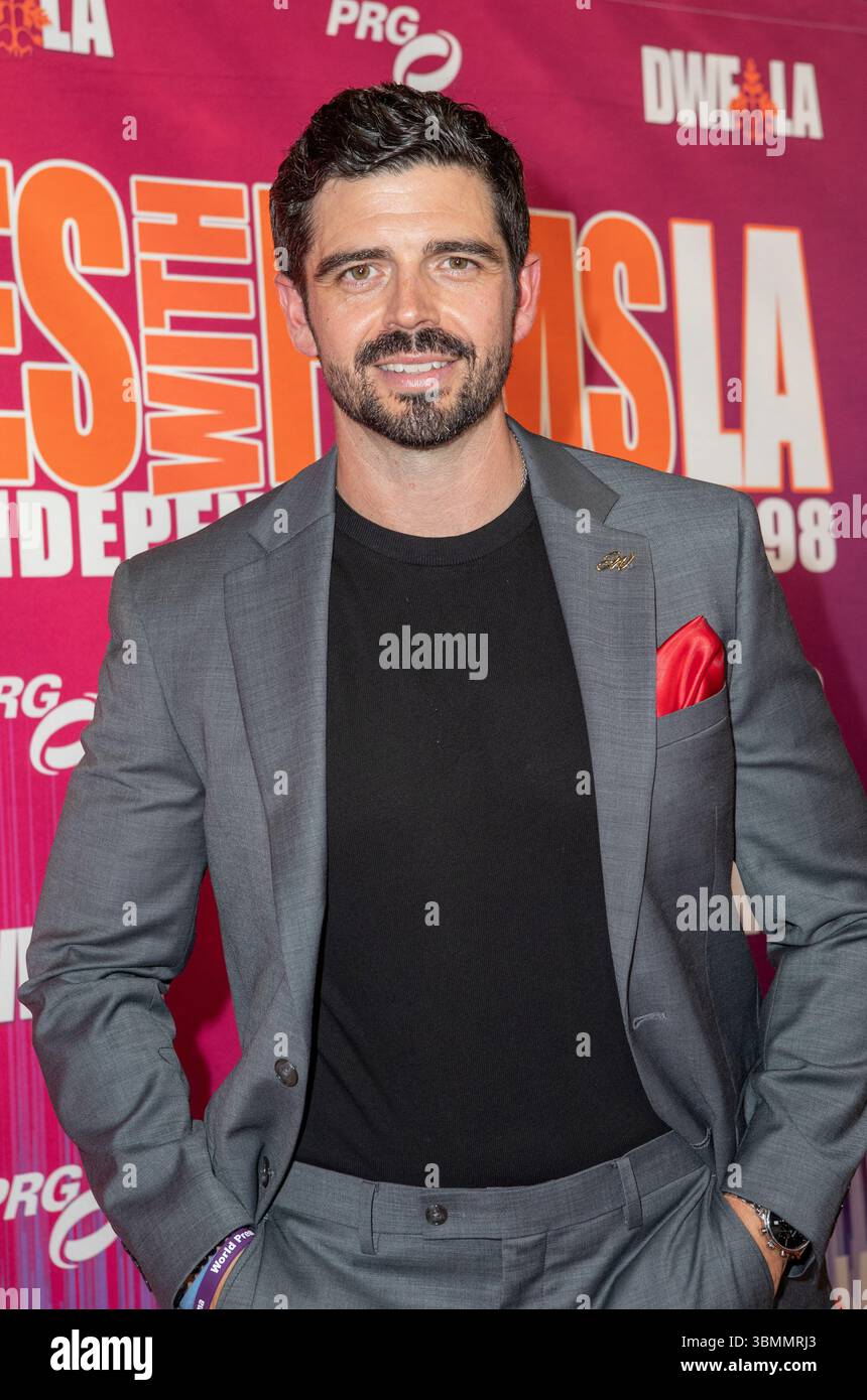 Micah Joe Parker attends the 2025 Dances with Films festival premiere ...