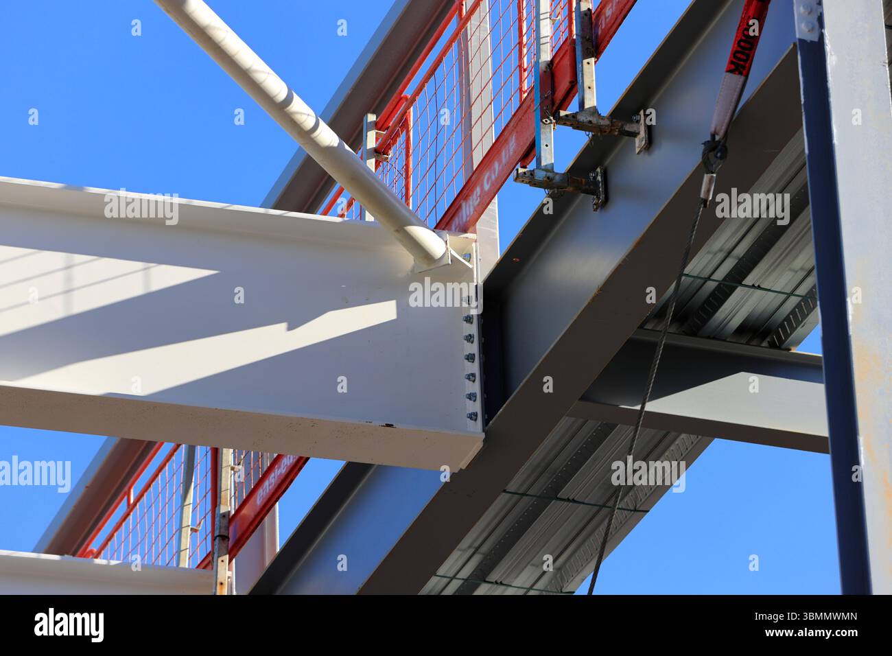 Structural steel skeleton frame close up hi-res stock photography and ...