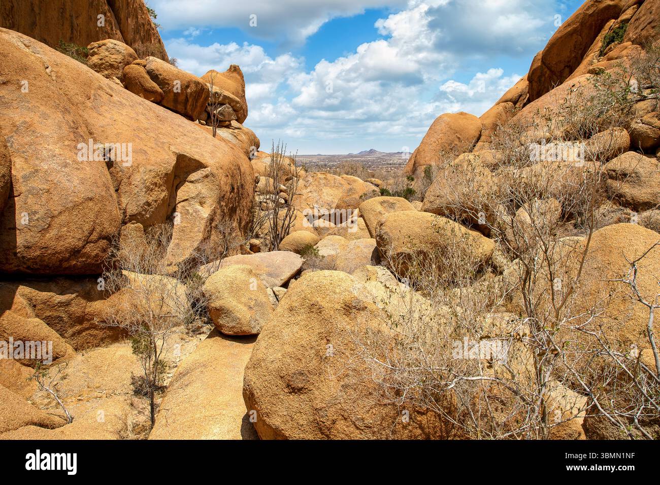 Group of bald granite peaks, Spitzkopp, Namibia Stock Photo - Alamy