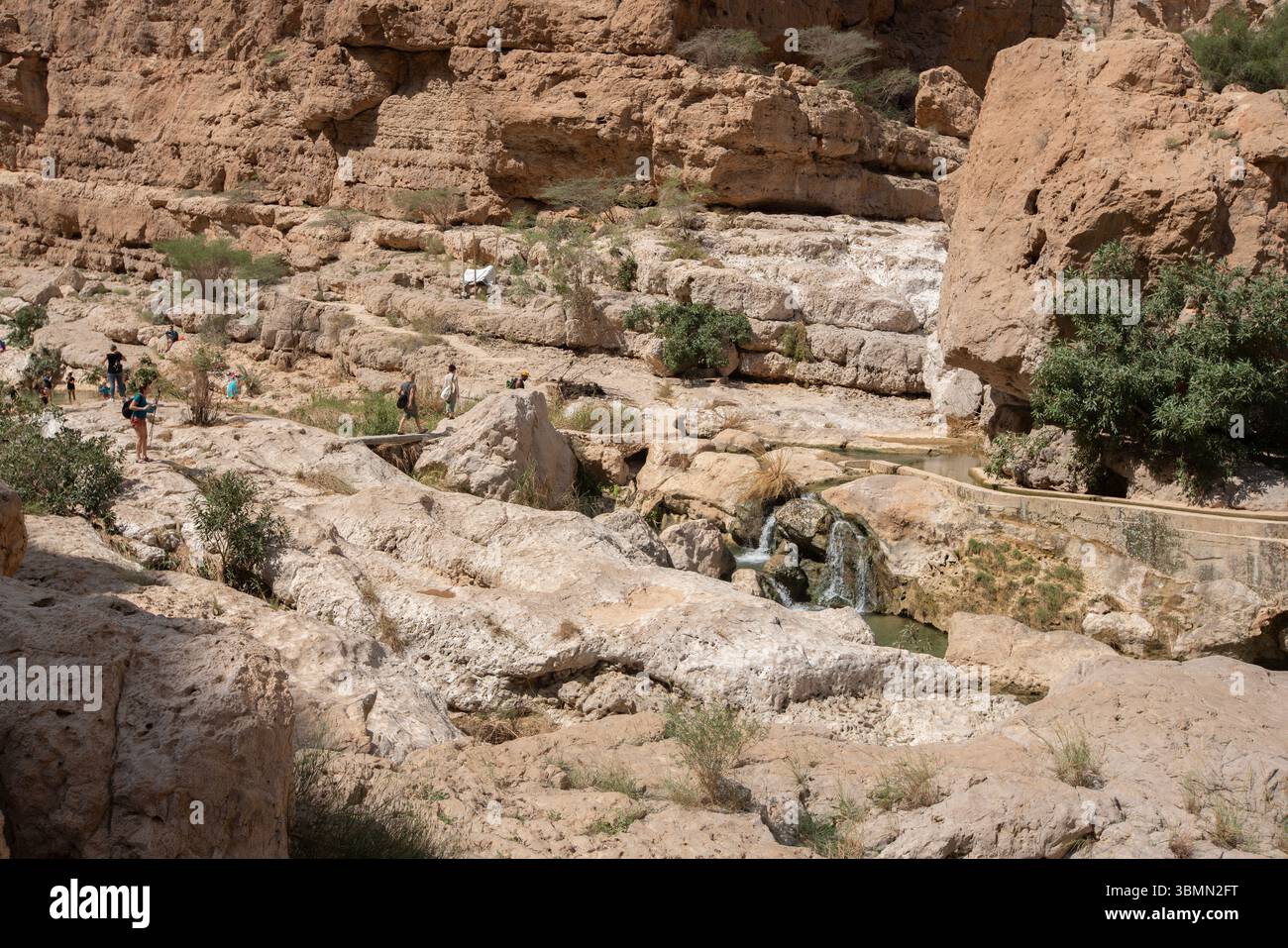 Wadi Ash Shab, or Wadi Shab in Oman Stock Photo - Alamy