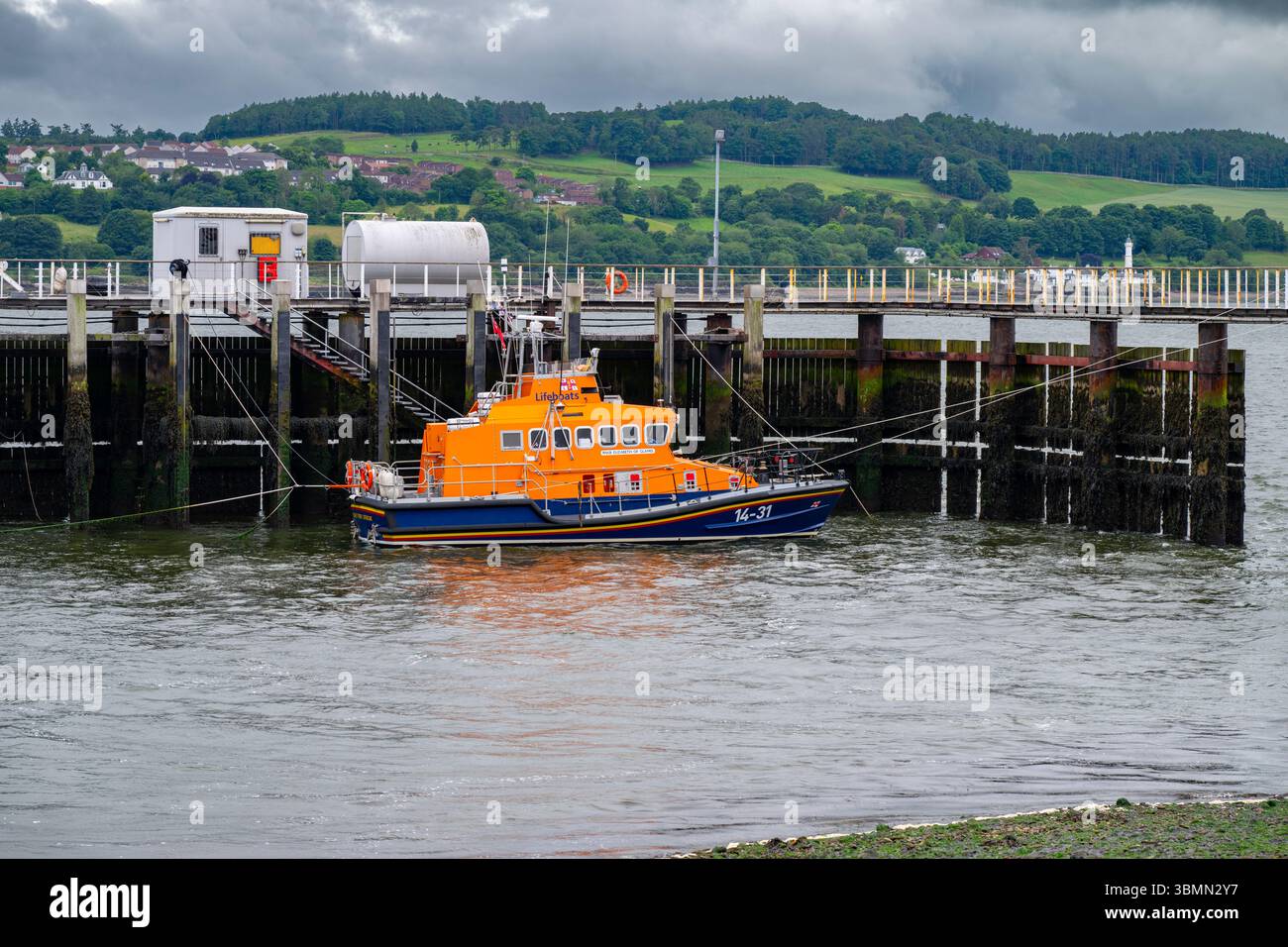 Elizabeth of Glamis Lifeboat, Broughty Ferry, near Dundee, Scotland, UK ...