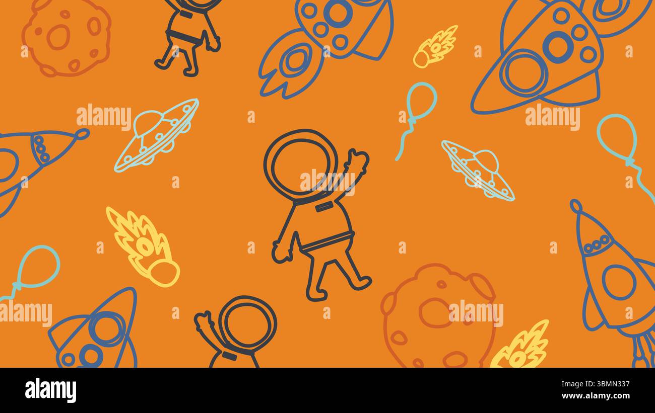 Astronaut mission funny Stock Vector Images - Alamy