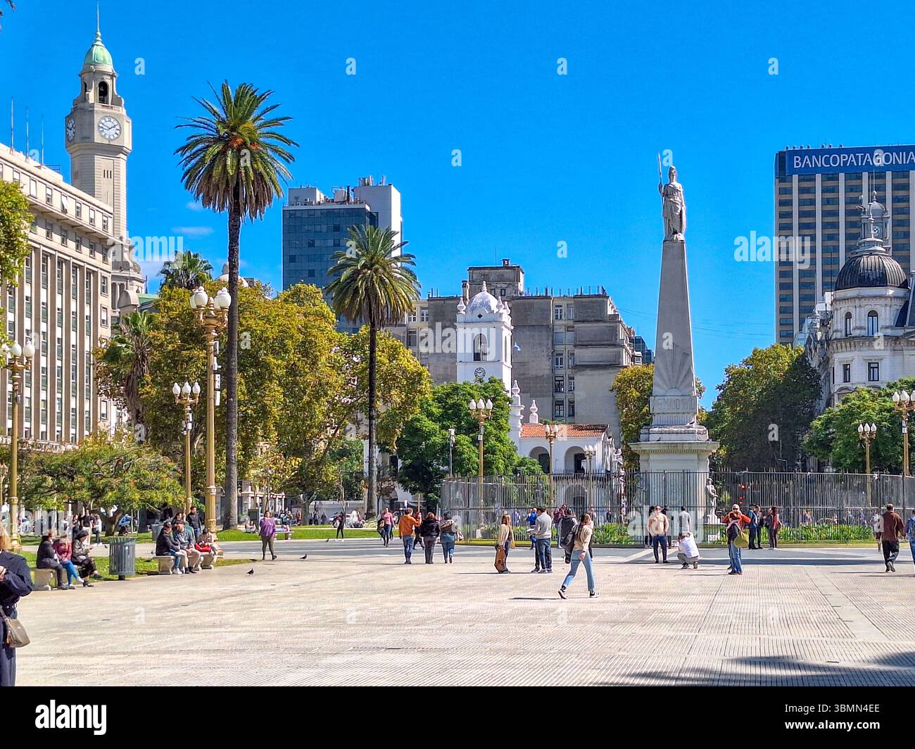 Buenos Aires, Argentina - April 4, 2025: Plaza de Mayo, this square is ...