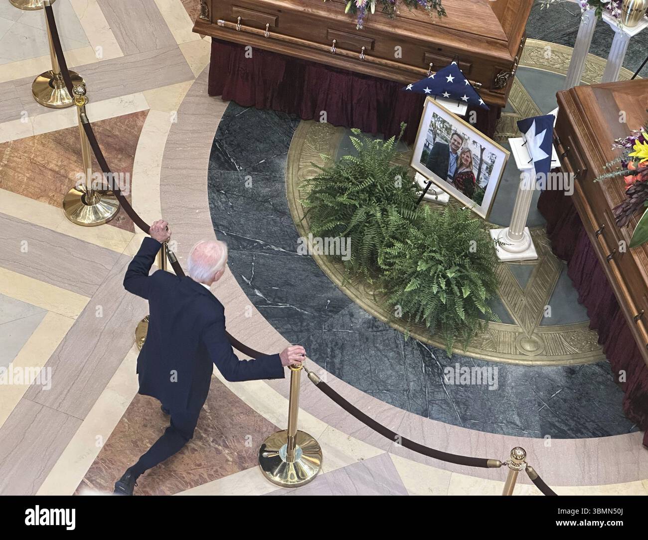 Former President Joe Biden pays his respects as former Minnesota House ...