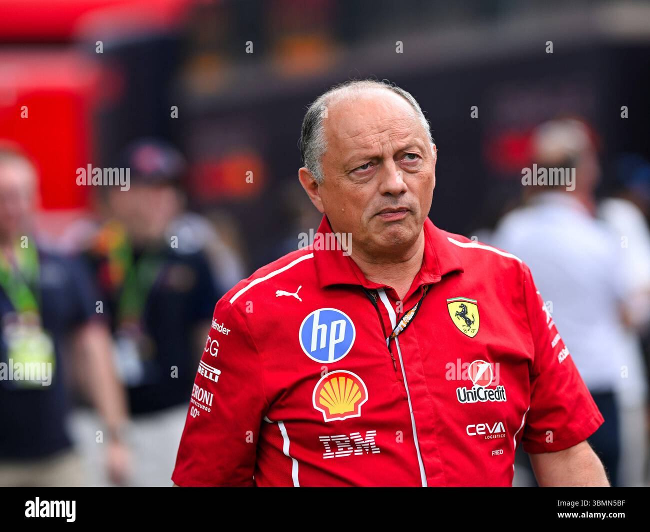27th june 2025; Spielberg, Austria: Team Chief Frederic Vasseur Of The ...