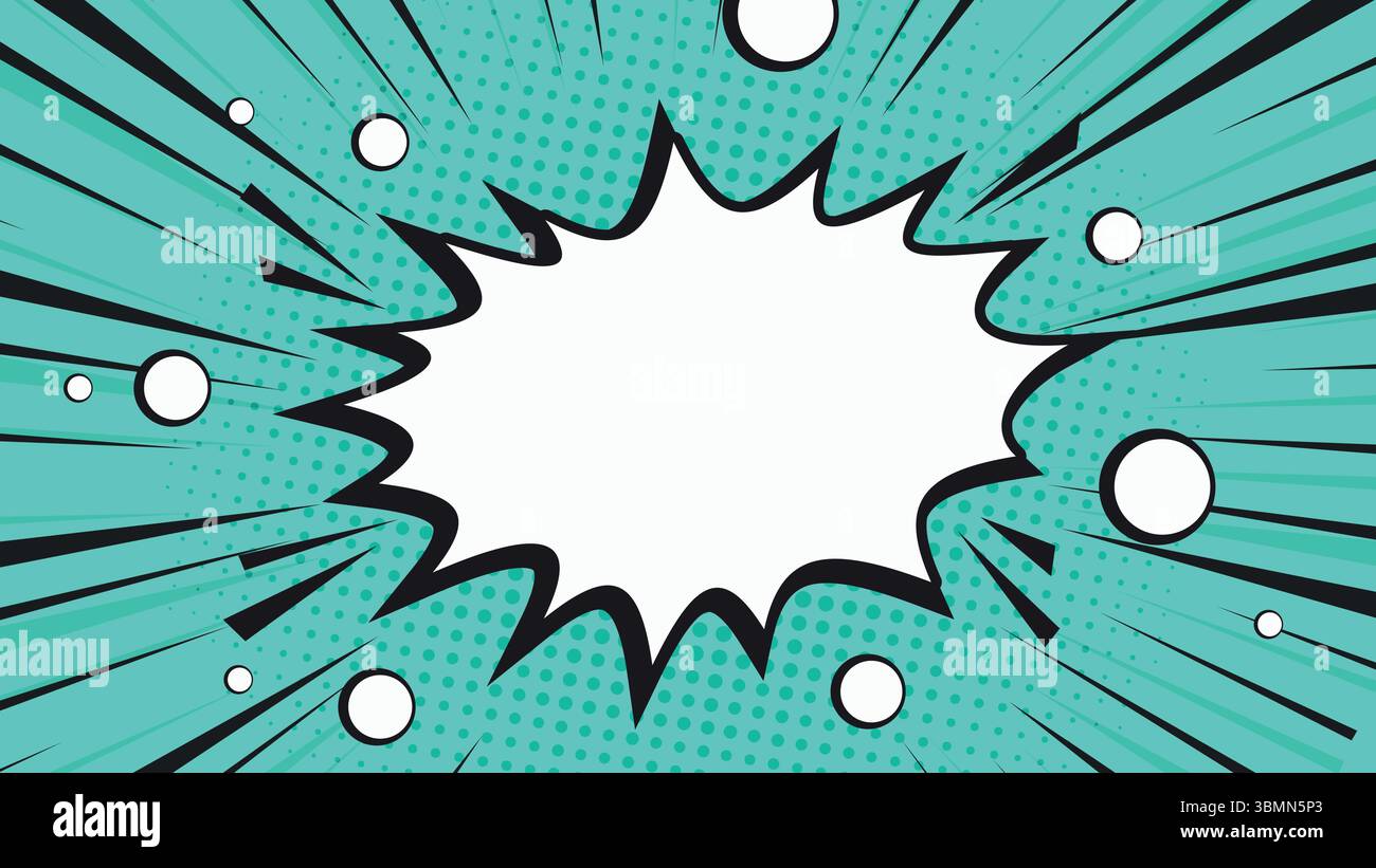 Dynamic comic book explosion Stock Vector Images - Alamy