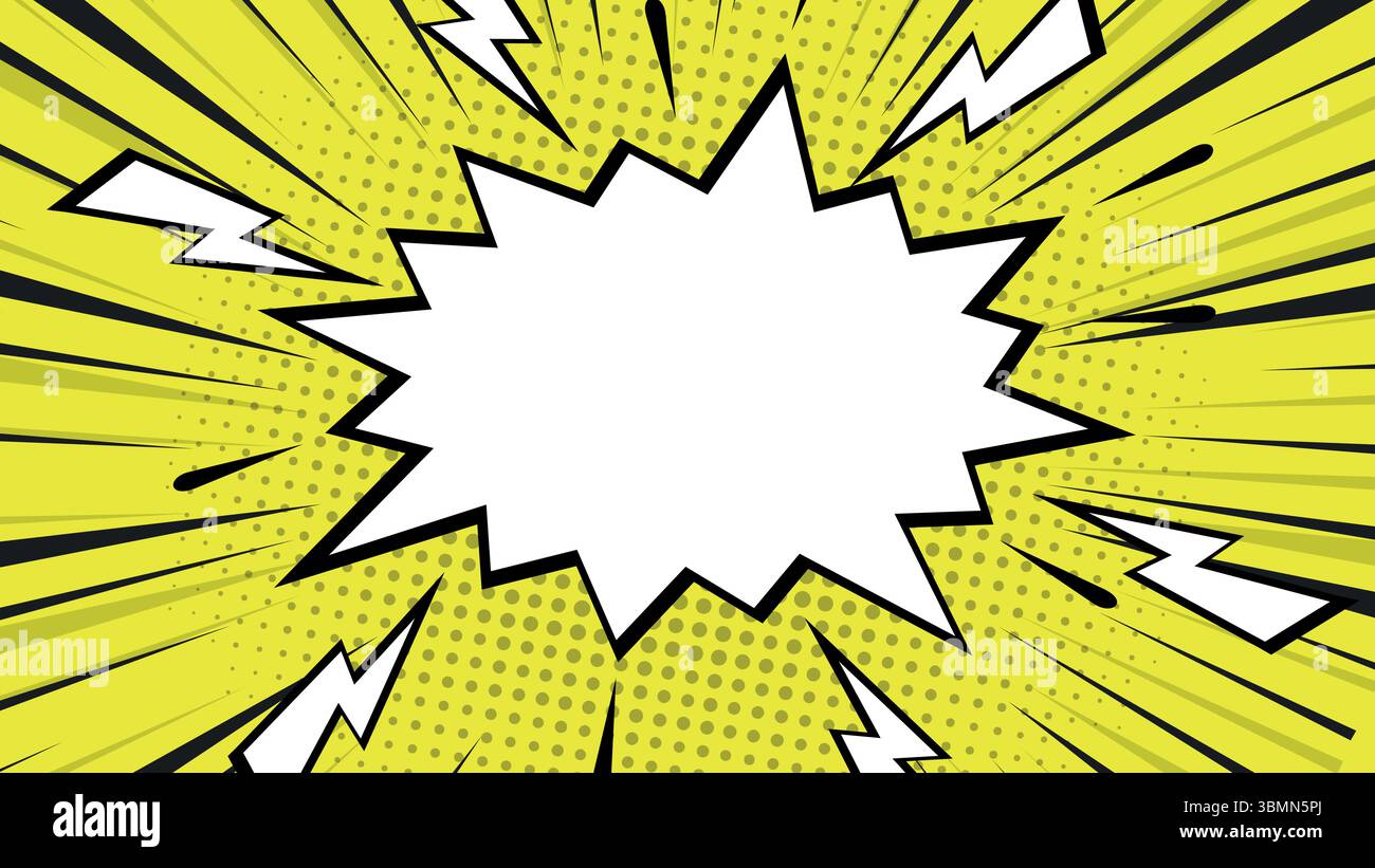 Wow comic explosion blast Stock Vector Images - Alamy