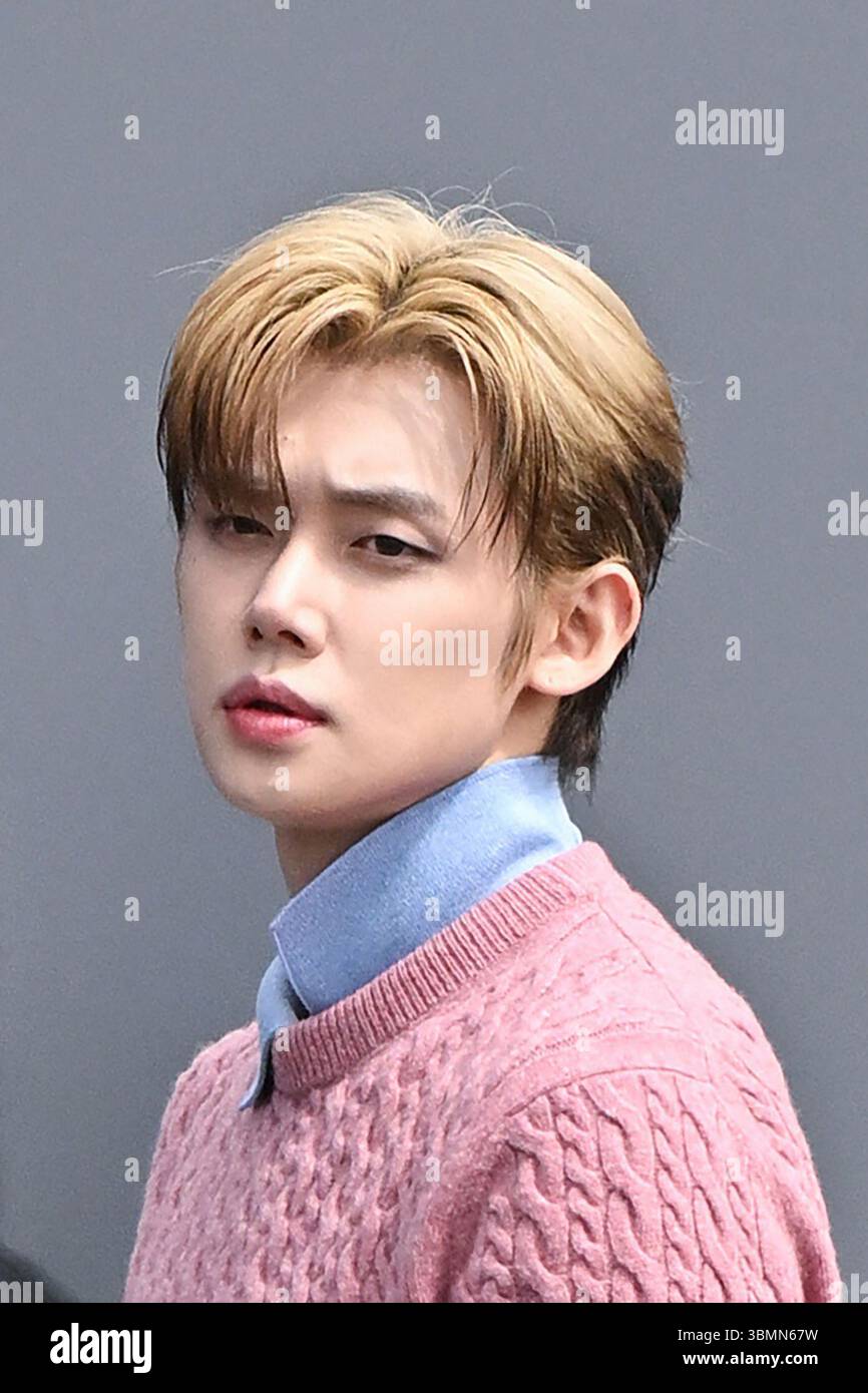 Yeonju attending the Dior Homme Menswear Spring/Summer 2026 show as ...