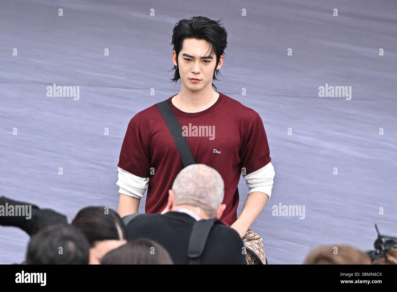 Paris, France. 27th June, 2025. Yu Shi aka Yosh attending the Dior Homme Menswear Spring/Summer ...