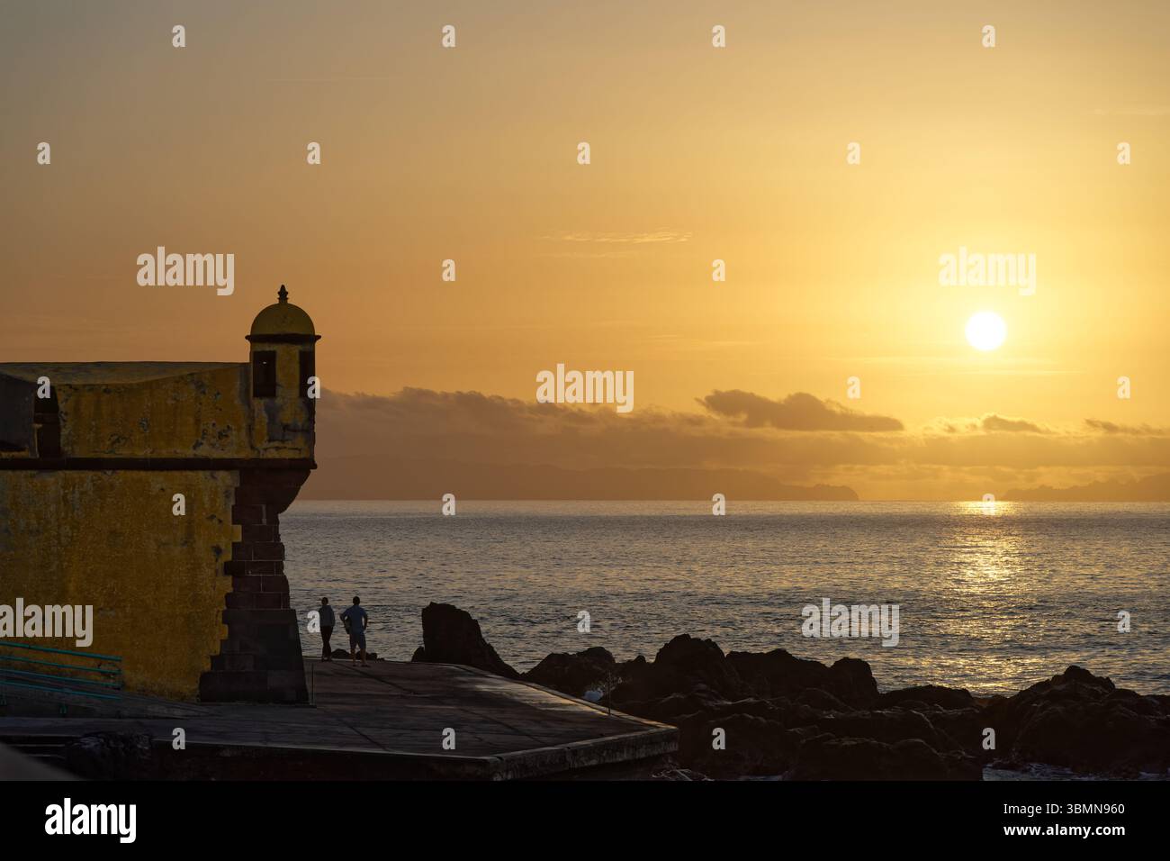 Forte Sao Tiago in Funchal, Madeira, Portugal Stock Photo - Alamy