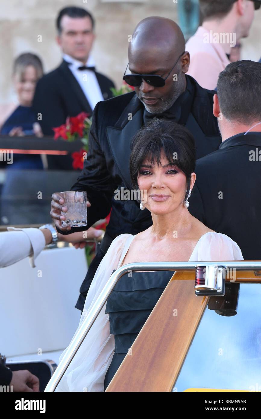 Corey Gamble , Kris Jenner Jeff Bezos and Lauren Sànchez Wedding ...