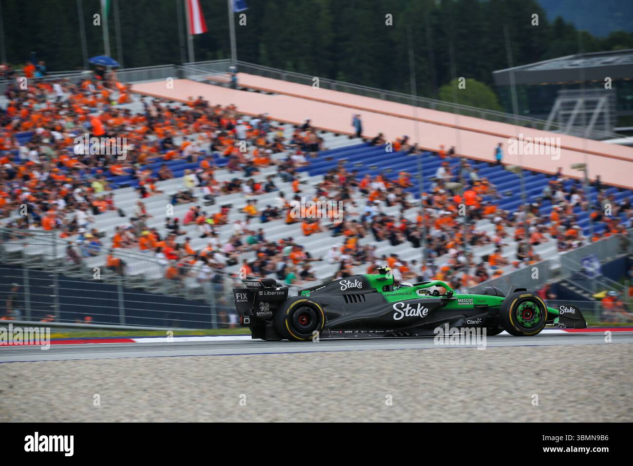 6/29/2025 - Gabriel Bortoleto (BRA) Stake F1 Team Sauber during Formula 1 MSC Cruises Austrian ...