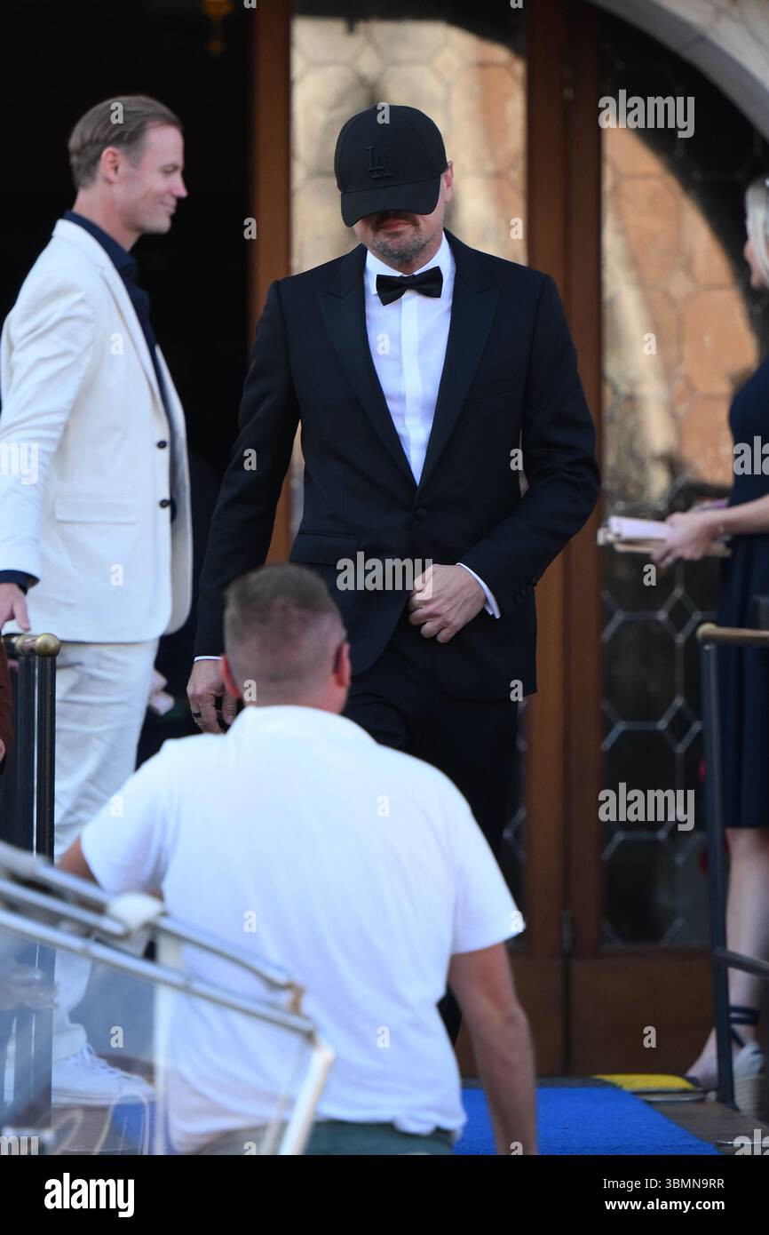 Leonardo DiCaprio Jeff Bezos and Lauren Sànchez Wedding Celebrities at ...